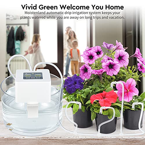 DIY Automatic Drip Irrigation Kit, Indoor Plants Self Watering System ...